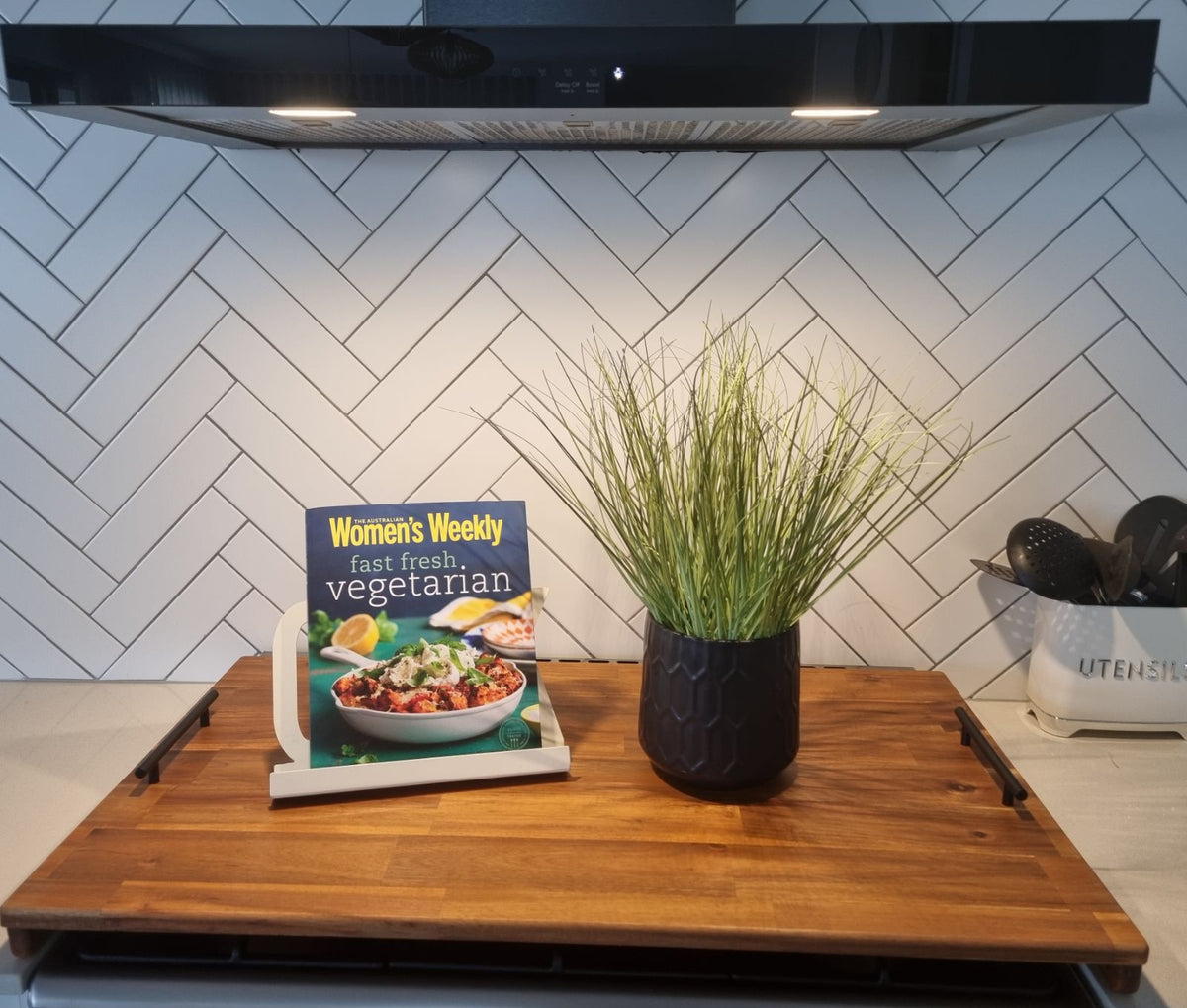 Stove Top Cover with Handles 600mm x 400mm x 70mm Risers Flat Pack ...